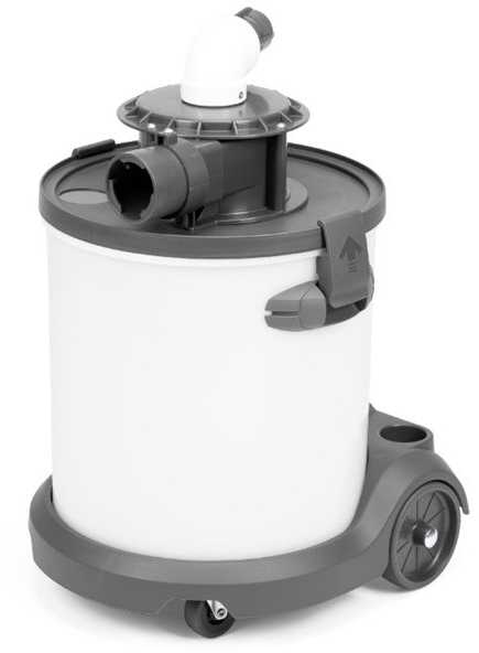 Master Profi 48.110 Cyclone separator 17 l Juodas, Baltas, modelis - 48 ...