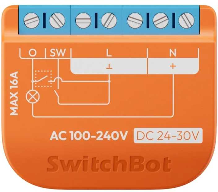 Smart SwitchBot Relay Switch 1PM., modelis - W5502310, žema kaina | Varle.lt