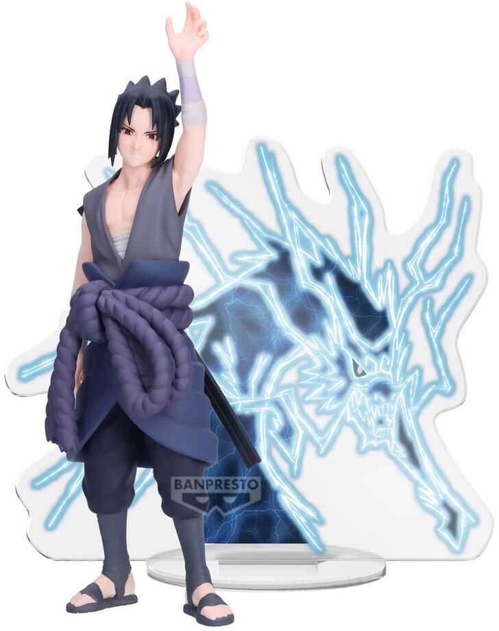Banpresto Naruto Shippuden Sasuke Uchiha Panel Spectacle figure 13cm ...
