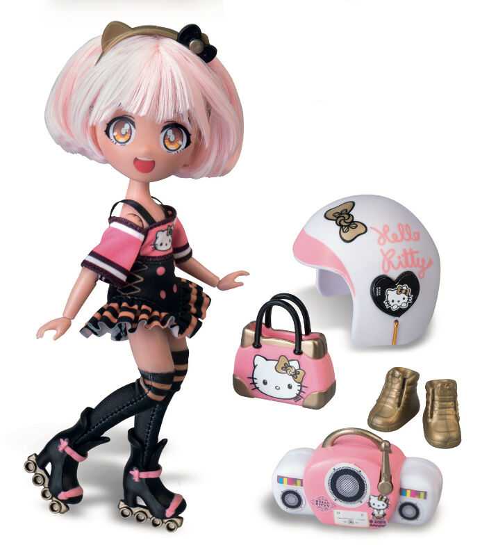 Anek MANGA HELLO KITTY Golden Diva, lalka, modelis - HKTF1000, žema ...