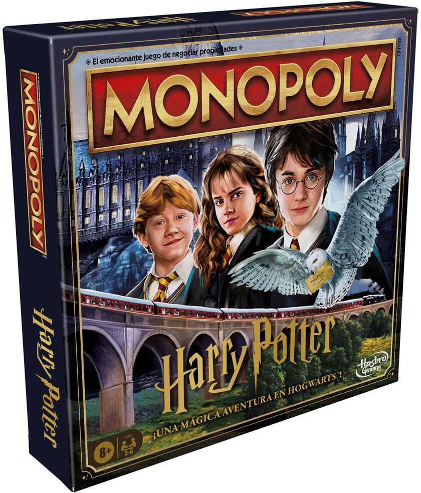 Hasbro Spanish Harry Potter Monopoly board game, žema kaina | Varle.lt