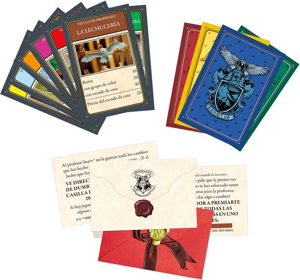 Hasbro Spanish Harry Potter Monopoly board game, žema kaina | Varle.lt