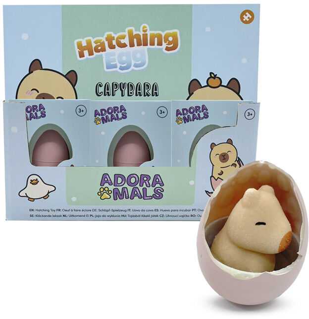 Puckator Capybara assorted Egg hatches, žema kaina | Varle.lt