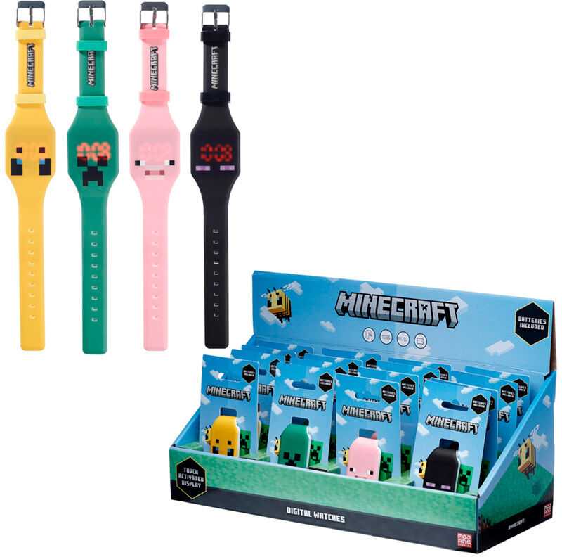 Laikrodis Puckator Minecraft digital watch, žema kaina | Varle.lt