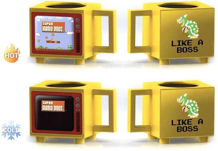 Pyramid Oem Tasse Super Mario Like a Boss Farbwechsel, modelis - 124152 ...