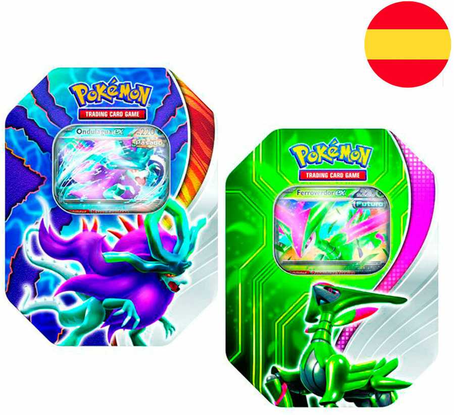 Spanish Pokemon SV6 Collectible card game assorted tin, žema kaina ...