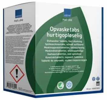 Abena Ekologiškos indaplovių tabletės be dažiklių, 120 vnt, modelis ...