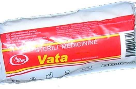 Sterili medicininė vata AZAS 50g, modelis - AZ2228, žema kaina | Varle.lt