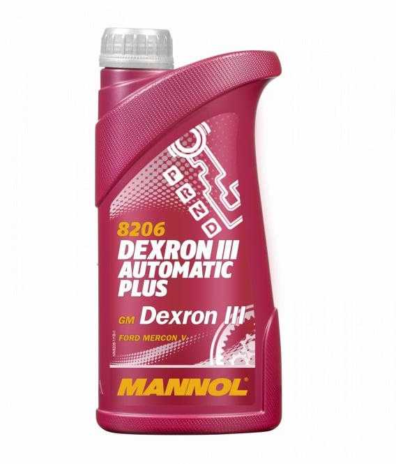 Pavarų dėžės alyva Mannol Dextron III Automatic Plus, 1 l, žema kaina ...