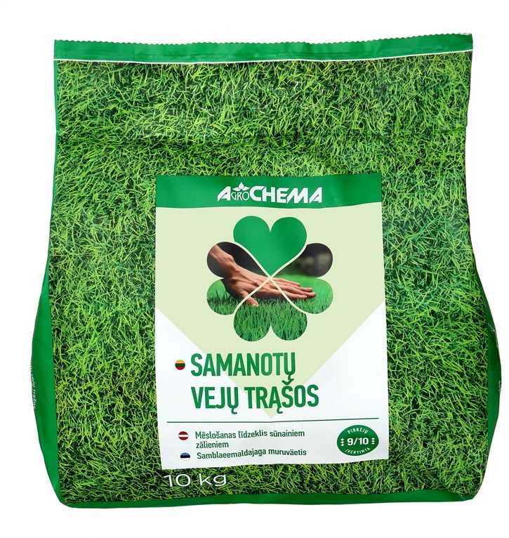 Trąšos samanotoms vejoms Agrochema, 10 kg, žema kaina | Varle.lt