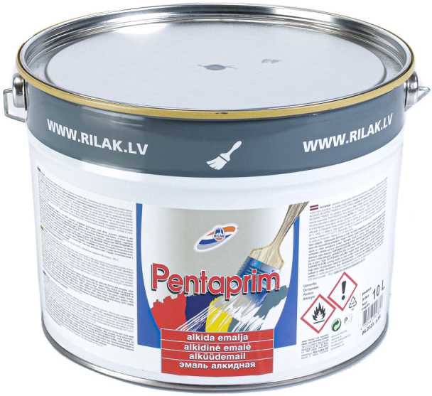 EMALĖ PENTAPRIM PILKA 11KG / 10L, žema kaina | Varle.lt