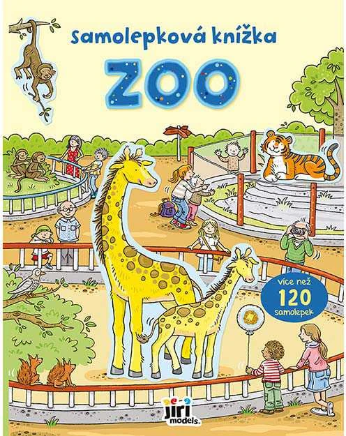 Jiri Models Lipdukų knyga „Zoologijos sodas“, žema kaina | Varle.lt