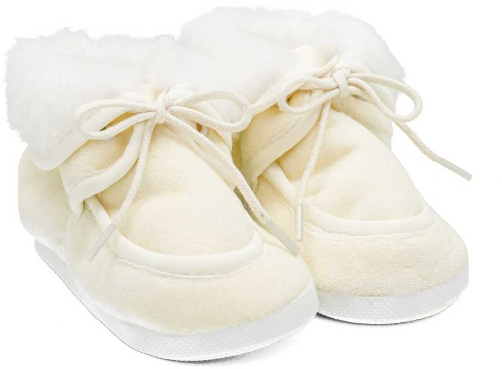 New Baby Kūdikių žieminiai bateliai Nauji Baby smėlio spalvos 0-3 m ...