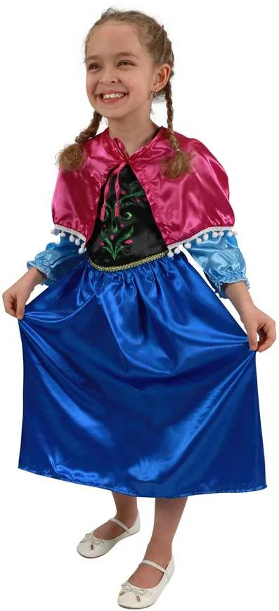 Rappa Vaikų kostiumas - princesė Ana (M), modelis - 104945, žema kaina ...