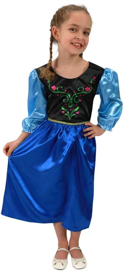 Rappa Vaikų kostiumas - princesė Ana (M), modelis - 104945, žema kaina ...
