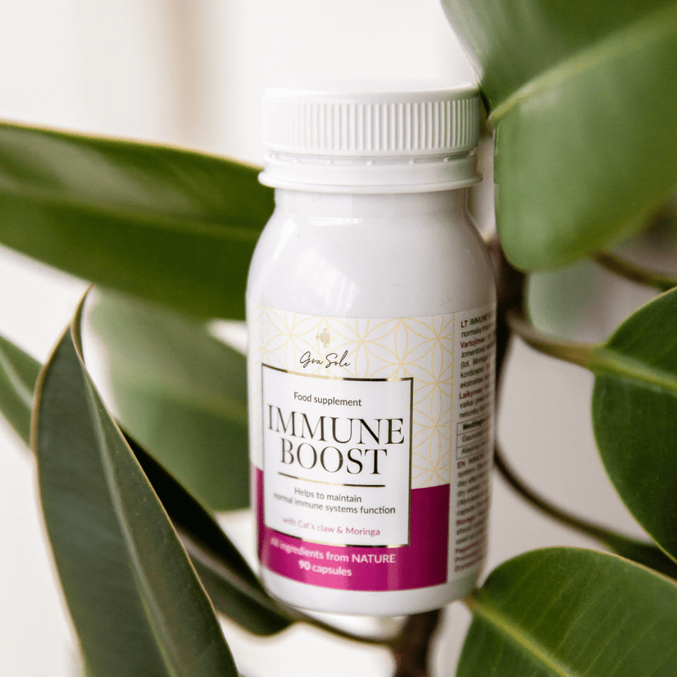 Grasole IMMUNE BOOST, maisto papildas, 90 kaps., žema kaina | Varle.lt