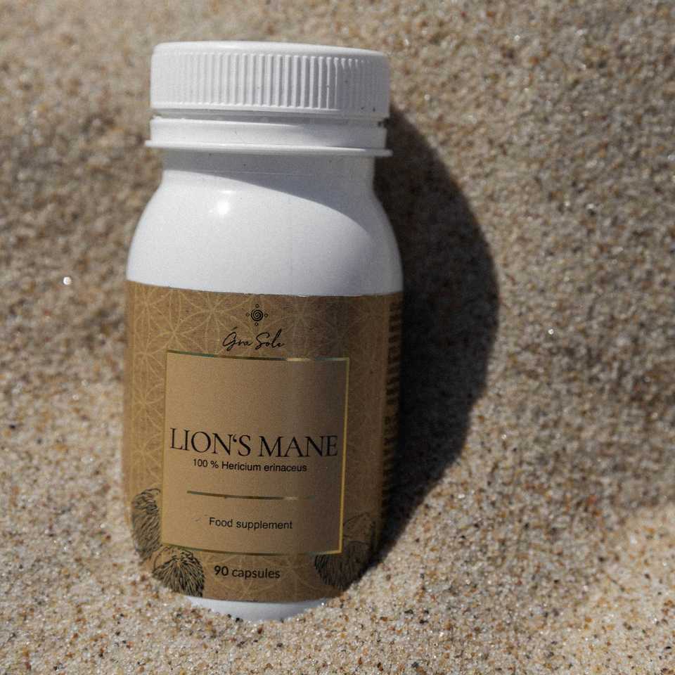 Grasole LION’S MANE, maisto papildas, 90 kaps., žema kaina | Varle.lt