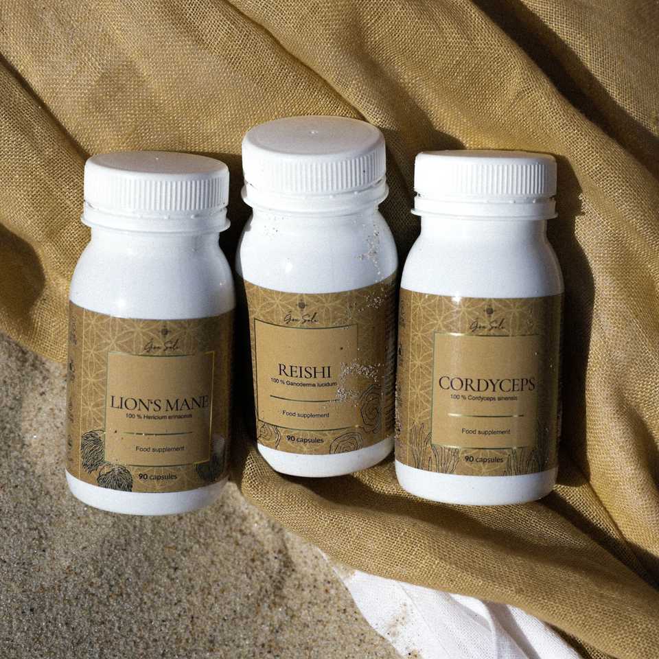 Grasole LION’S MANE, maisto papildas, 90 kaps., žema kaina | Varle.lt