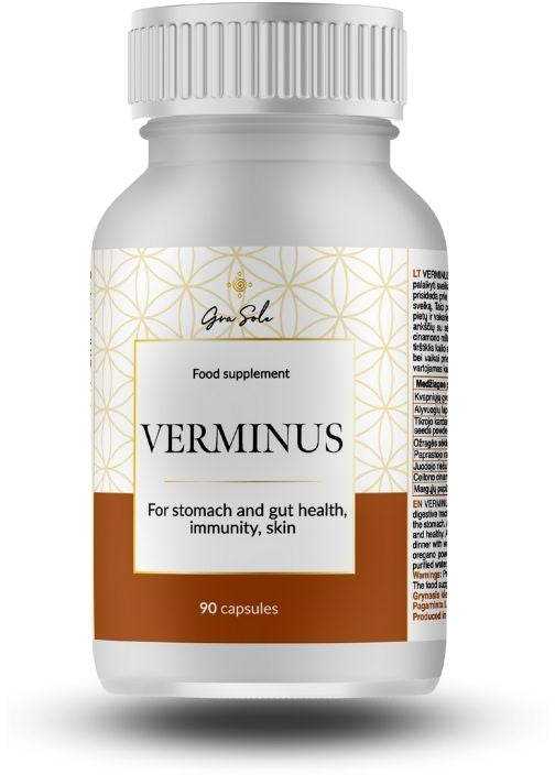 Grasole VERMINUS, maisto papildas, 90 kaps., žema kaina | Varle.lt