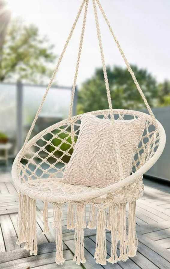 Sūpynės-lizdas Gandro, 120cm, Boho stilius, žema kaina | Varle.lt