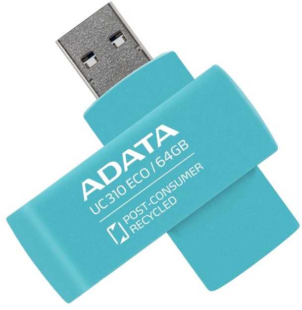 ADATA DUOMENYS | USB atmintinė | UC310 ECO | 64 GB | USB 3.2 Gen1 ...