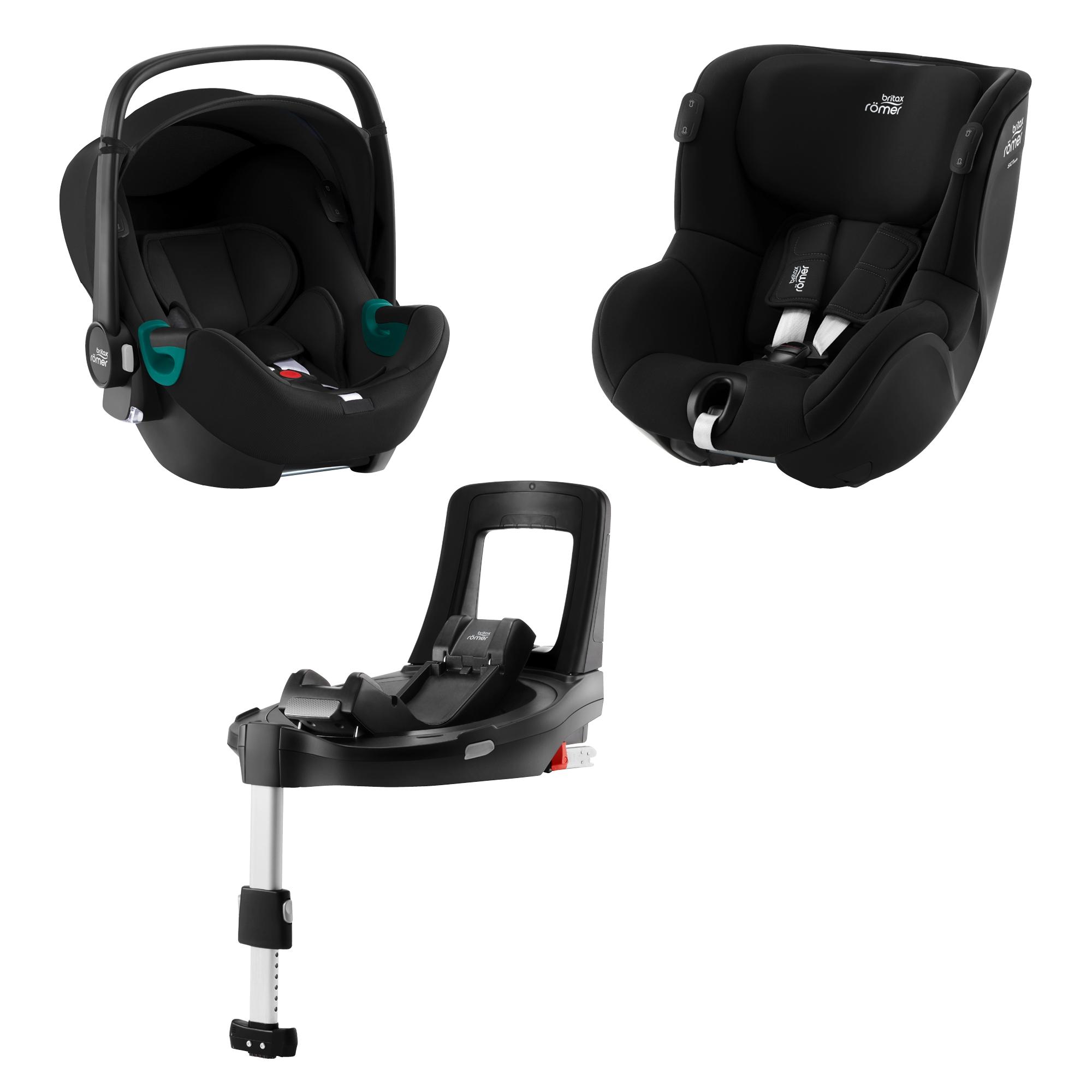 Britax Römer Baby iSense automobilinė kėdutė, Juodos spalvos ...
