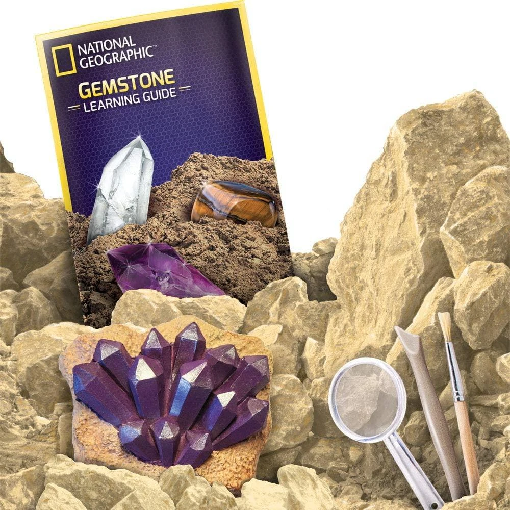 Bandai NATIONAL GEOGRAPHIC rinkinys Gemstone Dig Kit, NGGEM, modelis ...