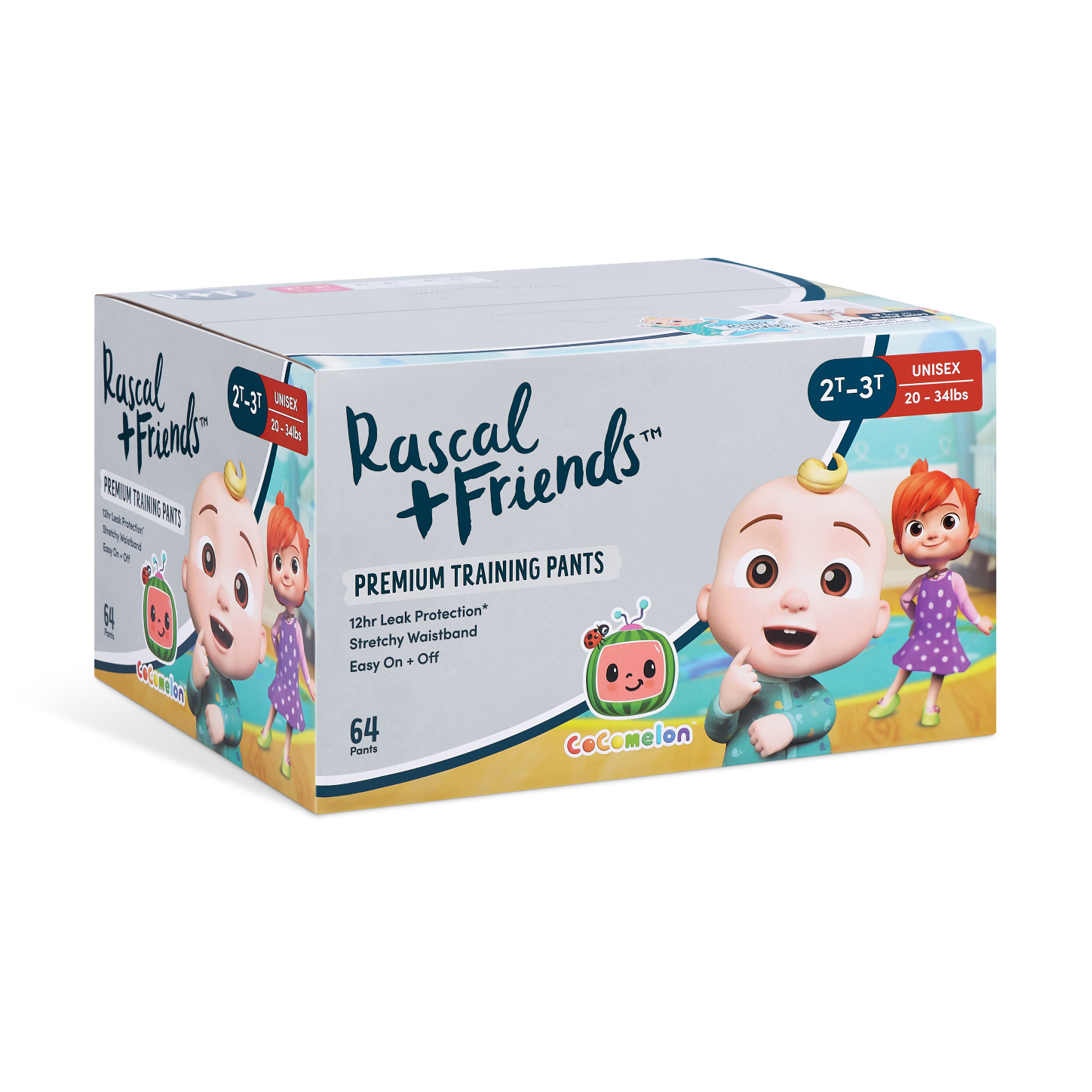 Rascal And Friends RASCAL + FRIENDS sauskelnės-kelnaitės, 4 dydis, 64 ...