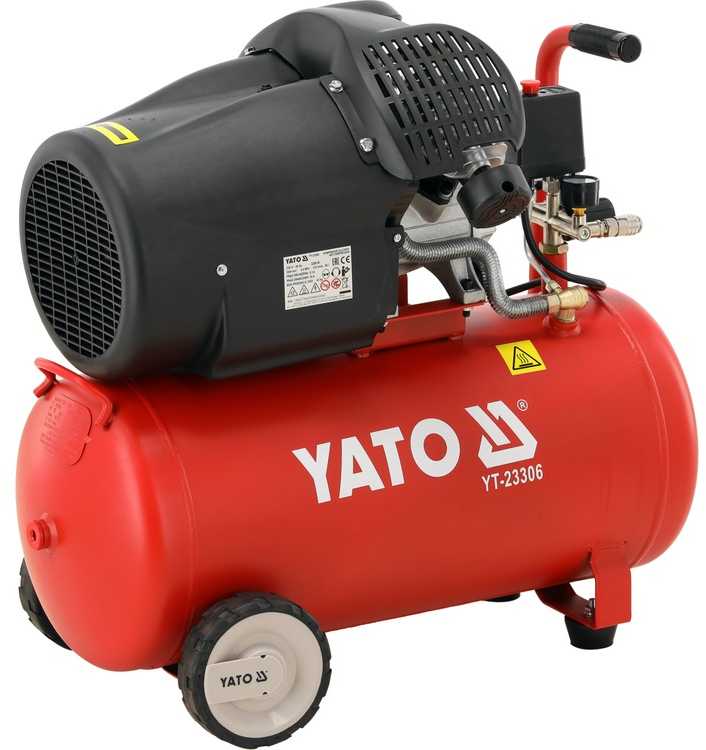 Alyvos kompresorius 50L, su dviem cilindrais, suspausto oro įrankiams, dirbtuvių oro ...