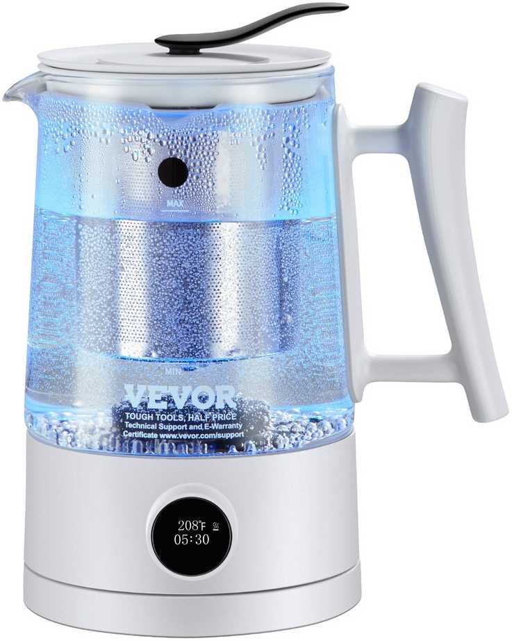 Kavos aparatas Vandenilio vandens ąsotis 1.5L su temperatūros kontrole ...