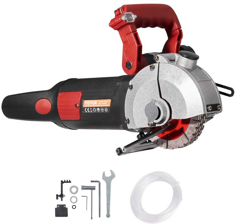 Sienų griovimo freza 34 mm / 42 mm, 4800W, betono pjovimo, griovelių ...