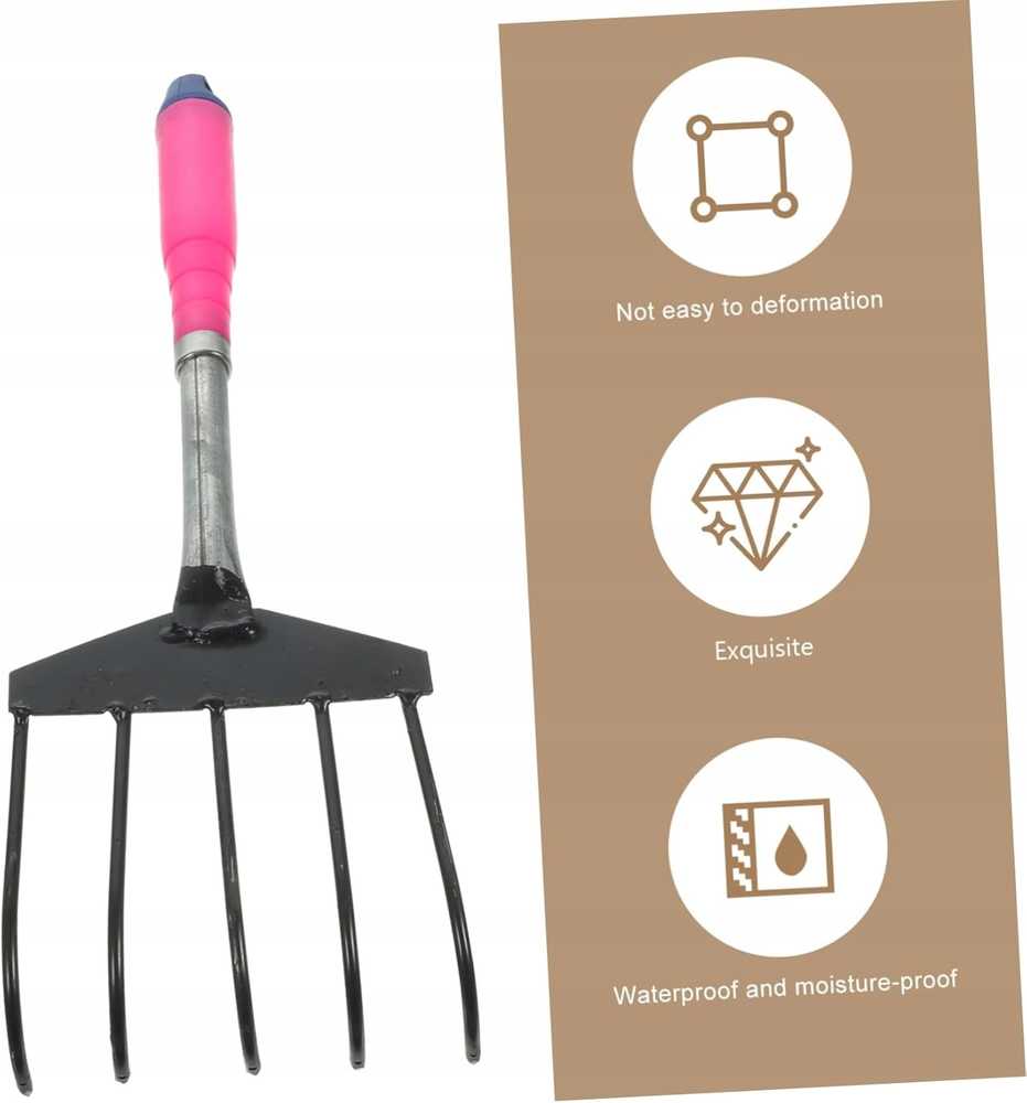 4 vnt. maži su rankena žolės auginimo ūkio mini ergonomiški universalūs ...