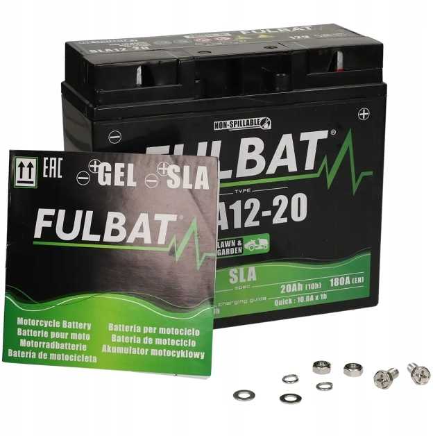 Akumuliatorinis gelinis vejapjovės traktoriaus akumuliatorius Fulbat P+ ...