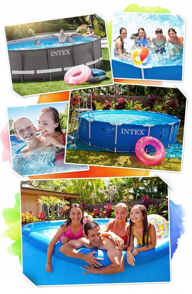 Pripučiamas šeimyninis baseinas Intex 305 x 183 cm, žema kaina | Varle.lt