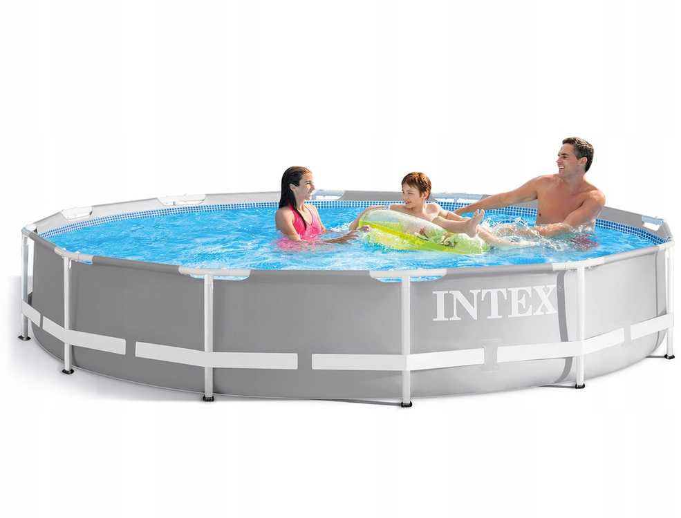 INTEX baseinas GARDEN FRAME 305x76cm su dangčiu, rinkinys, žema kaina ...