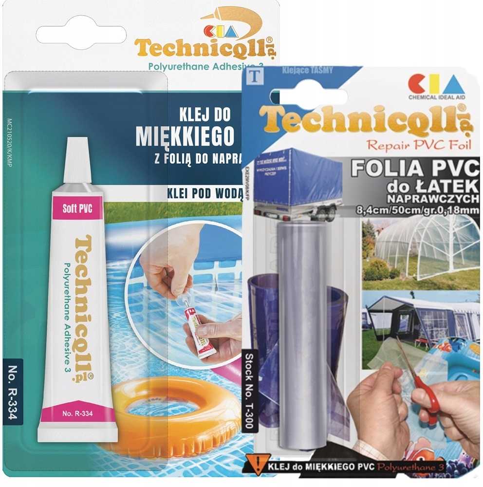 Baseino Rem. Komplektas: Klijai + PVC Lopai (po vandeniu), žema kaina ...