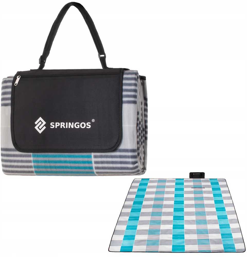 Springos pikniko pledas 200x240 cm, vandeniui atsparus, žema kaina ...