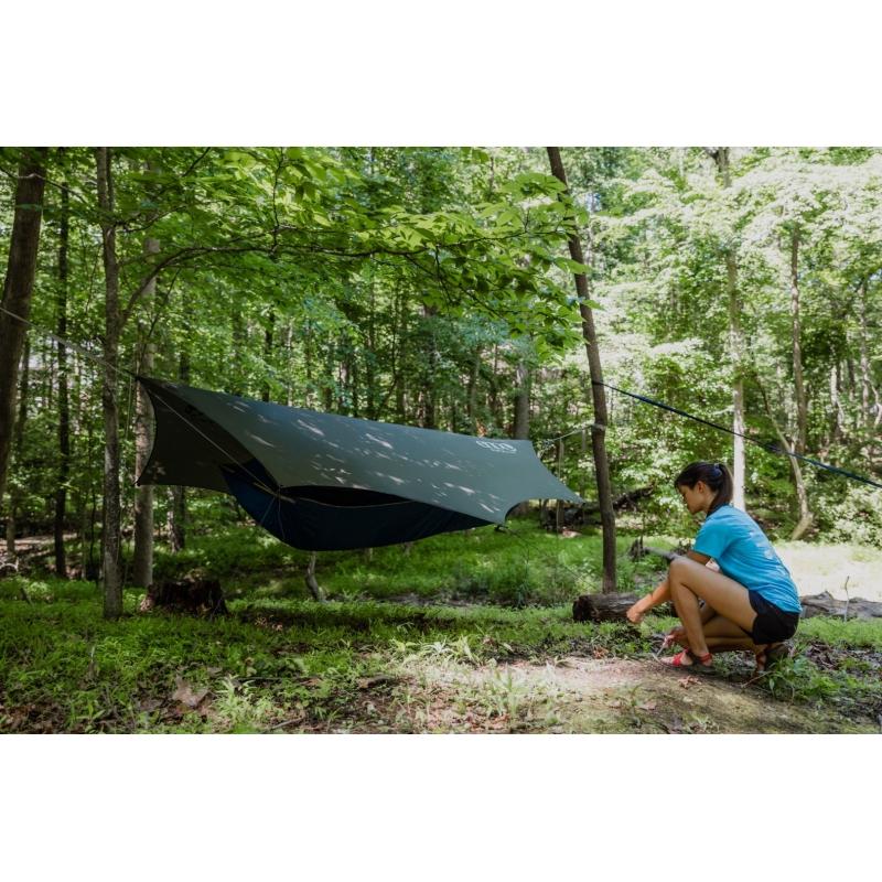 JAV Eno tentas DRYFLY RAIN TARP, anglis (709 g), modelis - DF002, žema ...