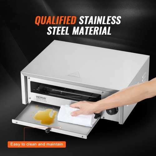 Elektrinė picos krosnelė 12 colių 1500W, žema kaina | Varle.lt