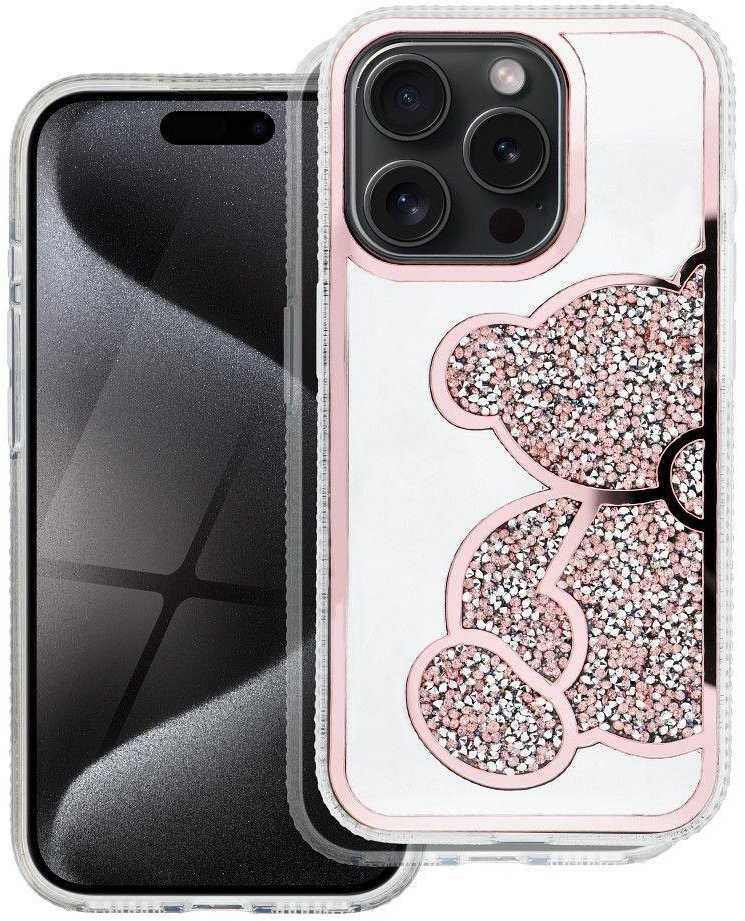 OEM meškiuko dėklas, skirtas iPhone 17 Pro, rožinis, modelis - 307299 ...