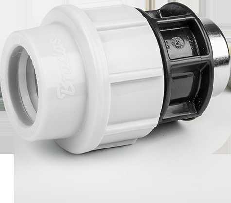 Bradas PN16 Connector 32mm / 1" female for PE pipes, žema kaina | Varle.lt