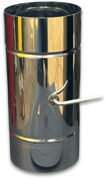 Kamino dalis su vidine sklende "Buržuikai" Kalmetal, modelis - KAM25SK ...