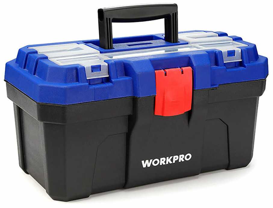 Įrankių dėžė Workpro PVC Plastmasinis 41 x 23 x 20,5 cm, žema kaina ...