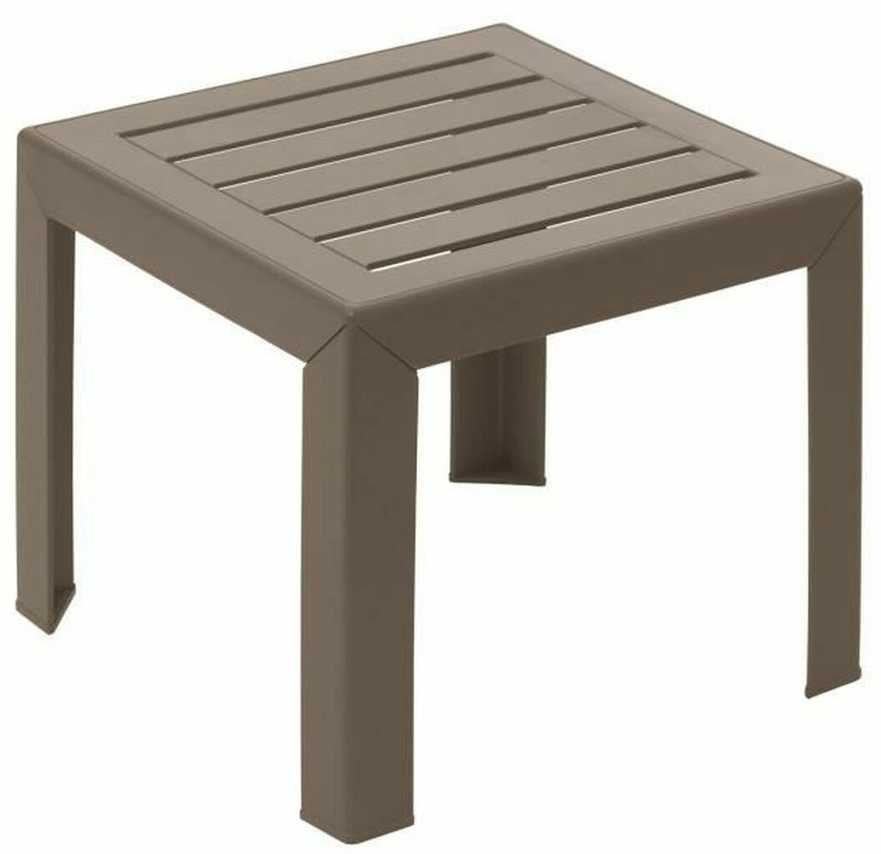 Šoninis staliukas Grosfillex Rusva Derva Plastmasinis 40 x 40 x 35 cm ...