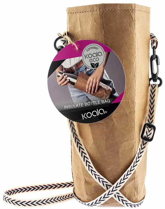 Termo rankinė Koala Vyno buteliai Ruda Tekstilė (24 x 9 cm), žema kaina ...