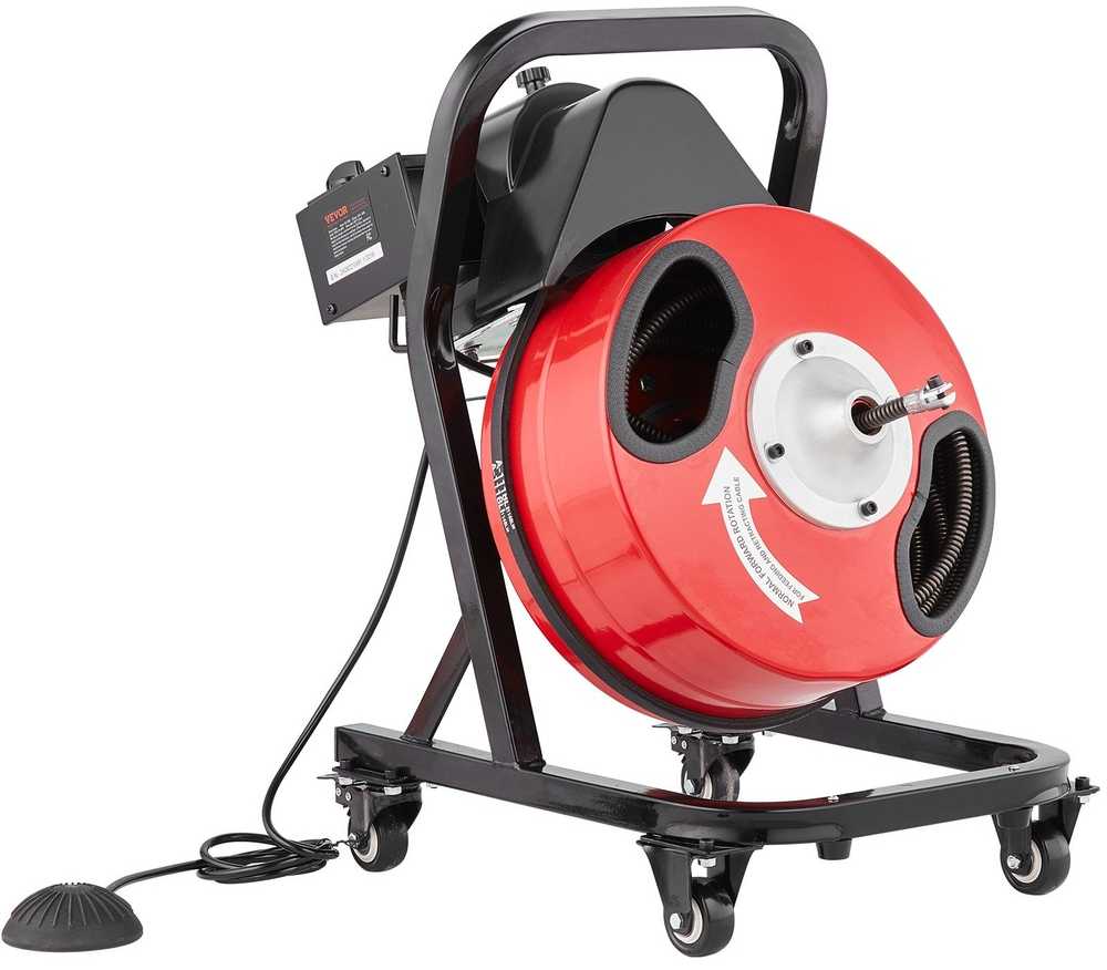 Star Vamzdynų valymo įrenginys su ratukais, modelis ...