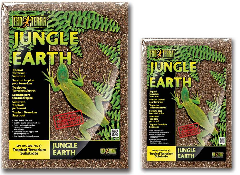 Exo Terra Hagen Hagen Exoterra Jungle Earth substratas 8,8l, modelis ...