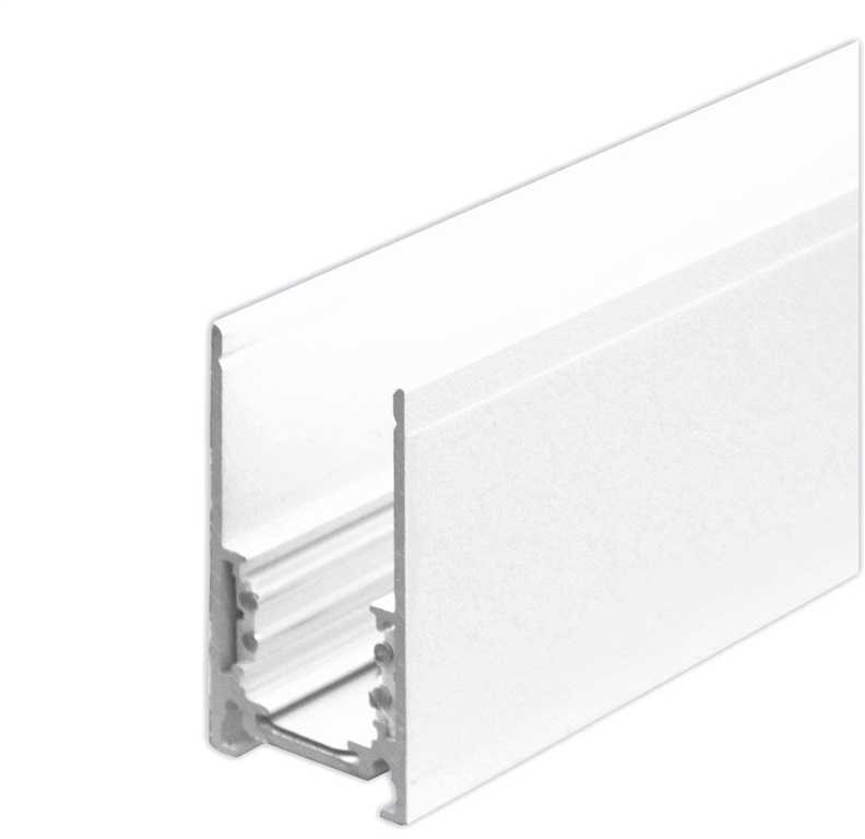 Modoled Modulinis paviršinis magnetinis bėgelis 2M 48V Baltas, žema ...