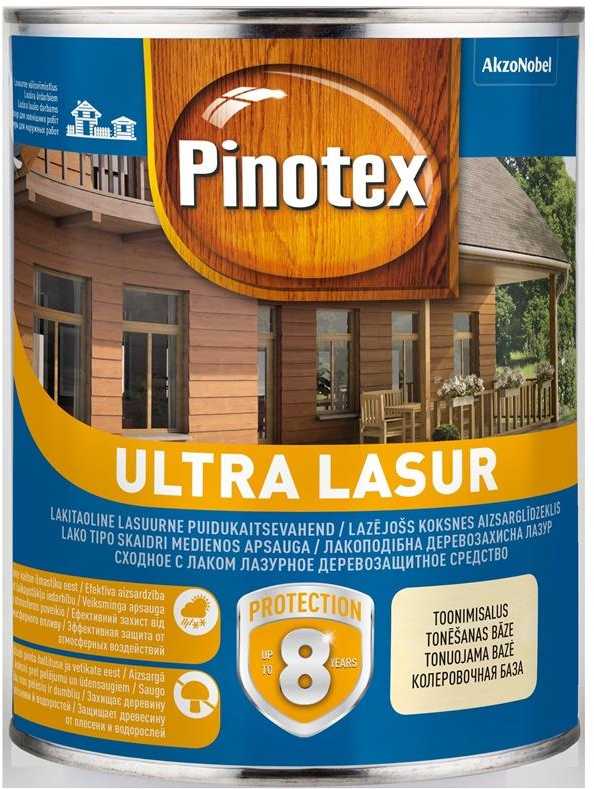 PINOTEX ULTRA LASUR EU STONE Pilkas 1L, žema kaina | Varle.lt