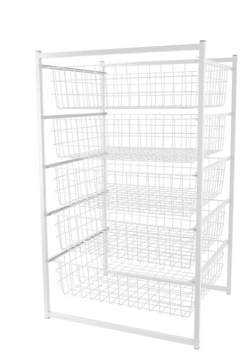 Domoletti DRAWER BLOCK 89X45X55CM 5-LAYER, žema kaina | Varle.lt